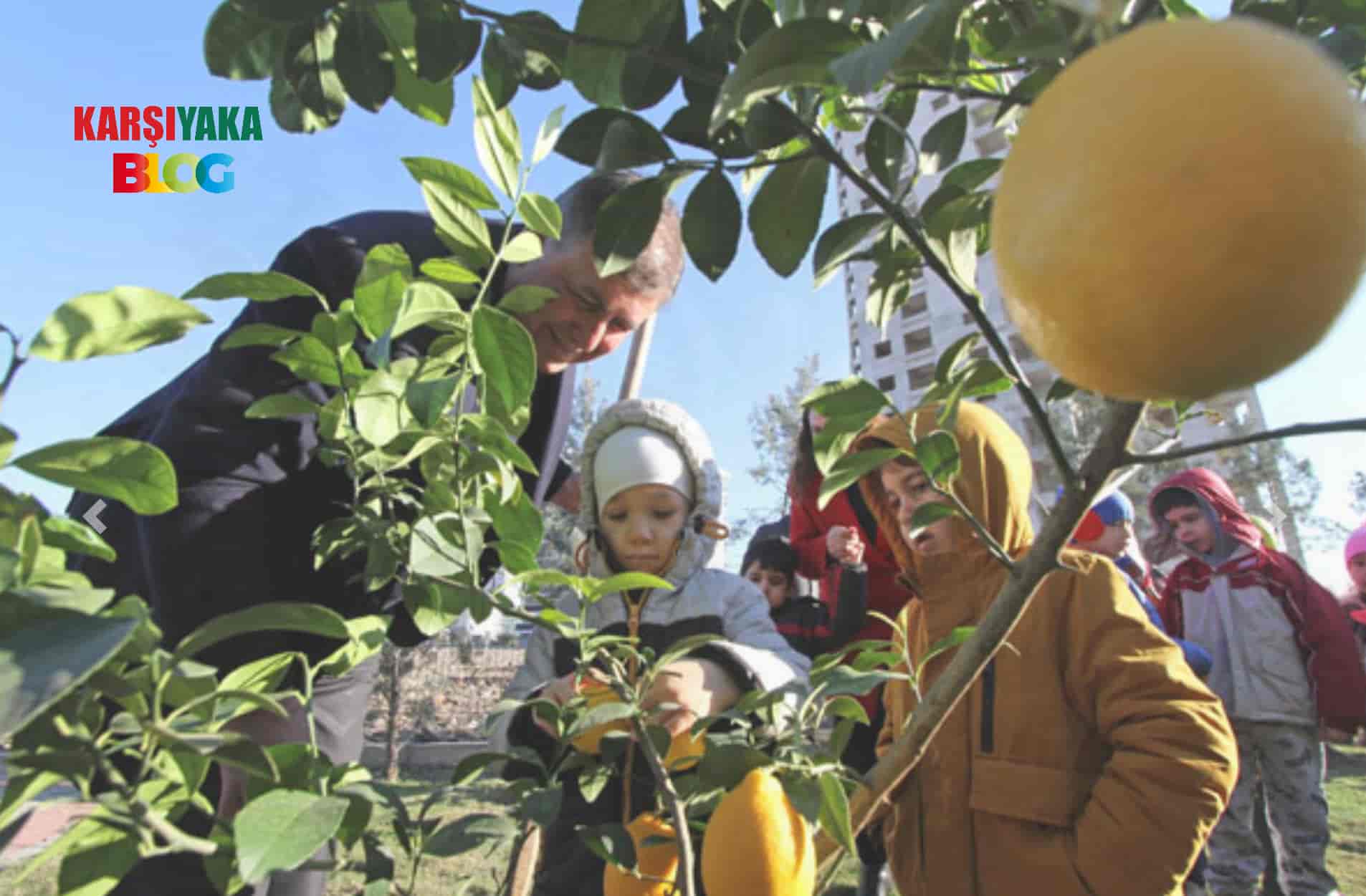 Başkan Cemil Tugay, Okul Öğrencileriyle Yeşil Sevgisini Aşılamak İçin ...